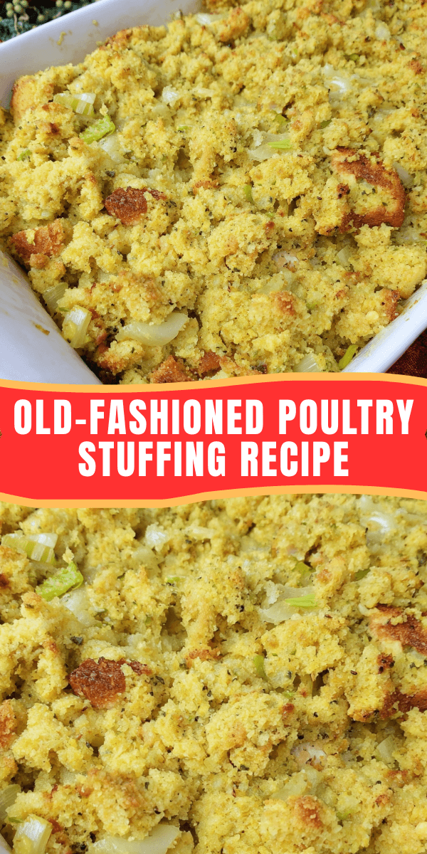 OLD-FASHIONED POULTRY STUFFING RECIPE